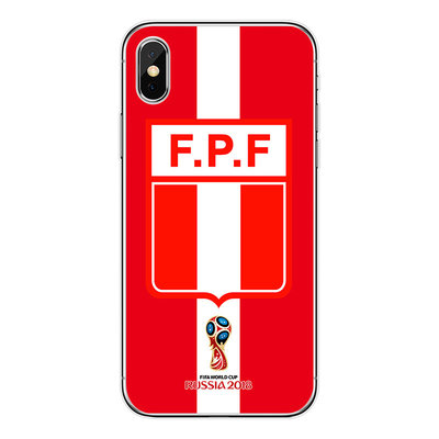 10PCS MOQ OEM/ODM World Cup Printing Phone Case For iPhone X 8 Plus Protector Mobile Cover Printed TPU Case