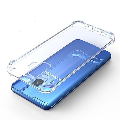 Air Cushion Transparent Shockproof TPU Crystal Clear Cell Phone Case For Samsung Galaxy S9