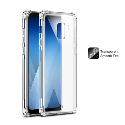 Shockproof Transparent Silicone TPU Phone Cases For Samsung Galaxy S9 Plus Clear Back Cover
