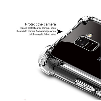 Shockproof Transparent Silicone TPU Phone Cases For Samsung Galaxy S9 Plus Clear Back Cover