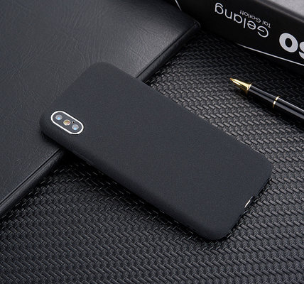 2018 colorful ceramic tile matt frosted soft rubber silicone tpu phone case for iphone x
