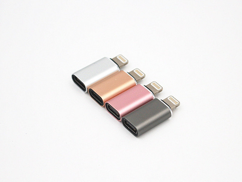 New Ultra Short Micro USB to Type-C Connector OTG Mini USB Adapter for Smartphone