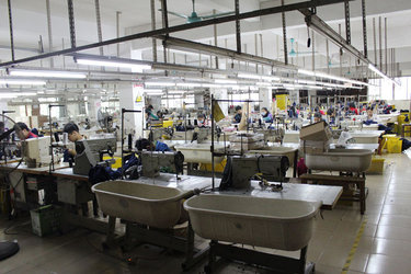 Foshan Sen Lin Underwear Co., Ltd. ligne de production en usine