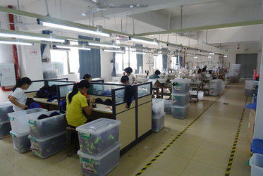 Foshan Sen Lin Underwear Co., Ltd. ligne de production en usine
