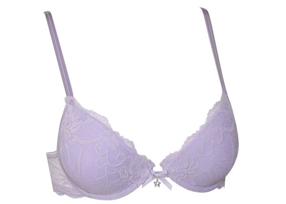 Le gel sensible de dentelle capitonné soulèvent des soutiens-gorge, pourpre sexy de soutien-gorge de courroies de spaghetti de plongeon