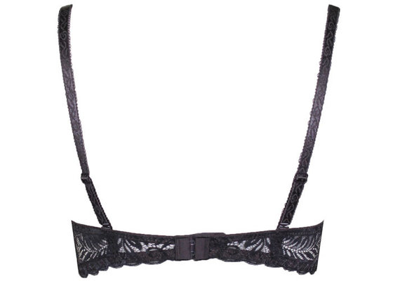 Non capitonnage de la lingerie sensible de mode de soutien-gorge de Minimizer de sein de dentelle