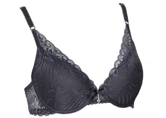 Non capitonnage de la lingerie sensible de mode de soutien-gorge de Minimizer de sein de dentelle