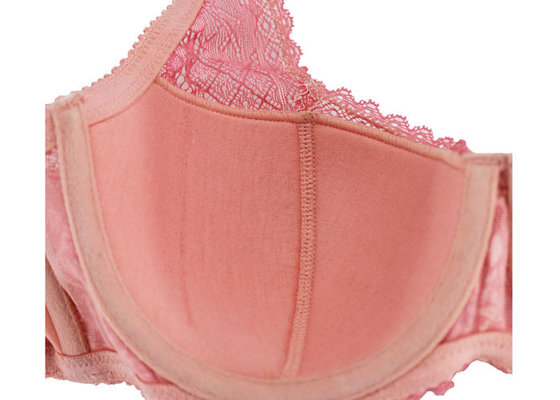 Les fleurs riches lacent la mode minuscule confortable d'arc de Bralette Underwire