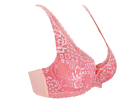 Les fleurs riches lacent la mode minuscule confortable d'arc de Bralette Underwire
