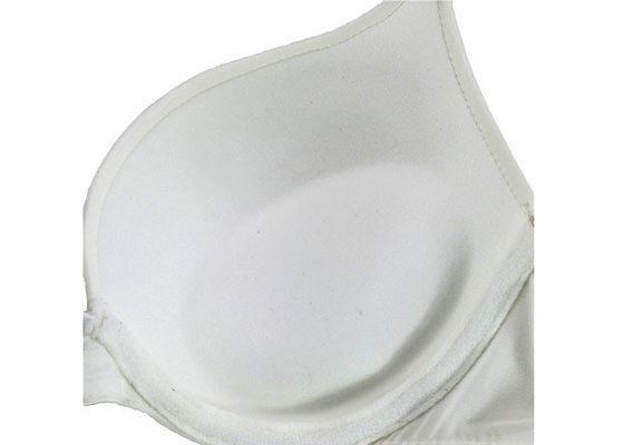 Le ressort blanc sexy soulèvent les soutiens-gorge sans couture de 3/4 tasse pour des filles, dames