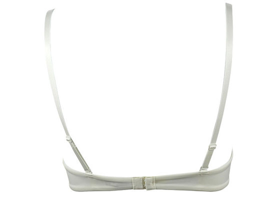 Le ressort blanc sexy soulèvent les soutiens-gorge sans couture de 3/4 tasse pour des filles, dames