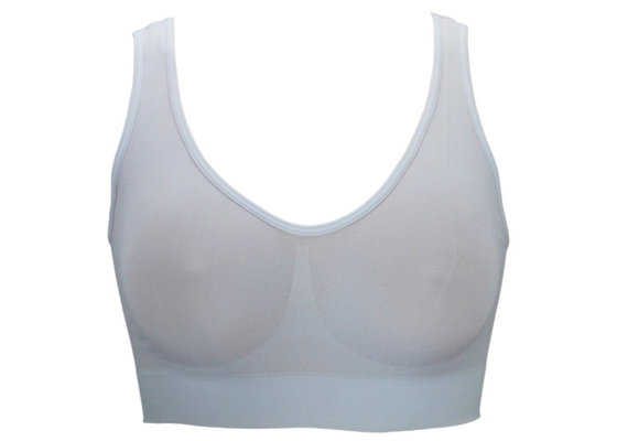 Knit-dans l'underband élastique de soutien-gorge mou sans fil de sports confortable