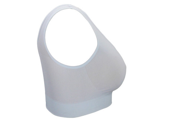 Knit-dans l'underband élastique de soutien-gorge mou sans fil de sports confortable