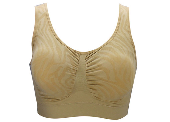 La pleine figure à haute impression adaptée aux besoins du client soutien-gorge mou de sports classe s M/L/XL
