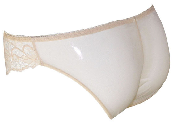 Jolies culottes de maille de bikinis de filles hausse semi pure de dentelle de basse adaptées aux besoins du client