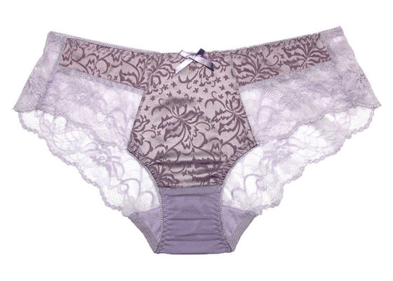 Jolies culottes de Boyshort de dentelle de la hippie des femmes dans Teal/bleu mauve-clair/océan