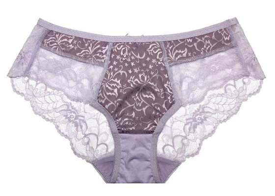 Jolies culottes de Boyshort de dentelle de la hippie des femmes dans Teal/bleu mauve-clair/océan