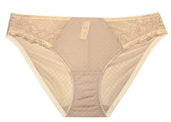 Jolies culottes à carreaux stéréo faites sur commande de satin de dames de bikinis de filles