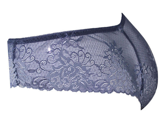 Lanières florales de dos du satin T de jacquard pour des femmes, culottes de lanière de dames