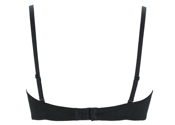 Le noir sensible de dentelle soulèvent le soutien-gorge travaillé d'années de l'adolescence de soutiens-gorge sexy de Demi Nice