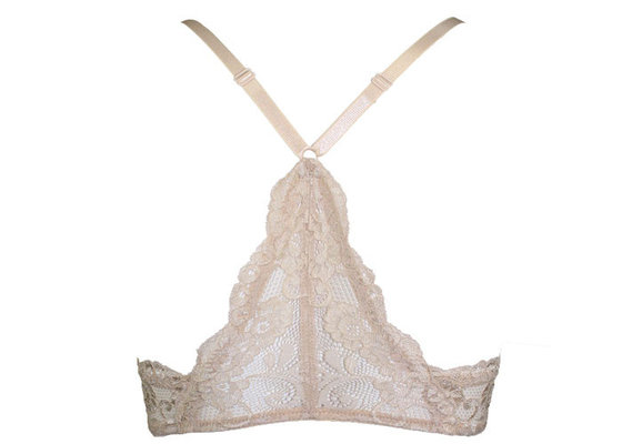Confortables d'OEM profondément capitonnés soulèvent la dentelle sensible de Racerback de soutiens-gorge
