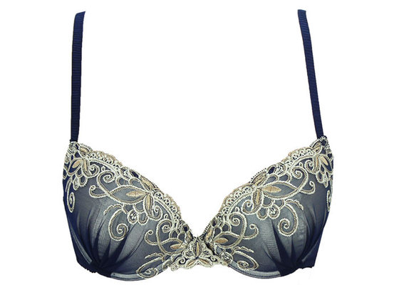 Le confort rouge soulèvent le soutien-gorge de plongeon de soutien-gorge de broderie d'Underwire de soutien-gorge