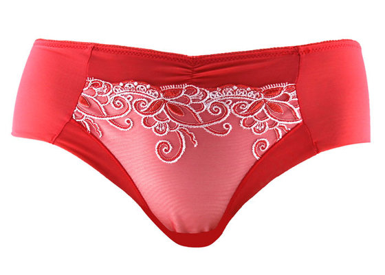 Sexy plus la maille de dossiers brodée par taille de jeune Madame bikini voir cependant la culotte