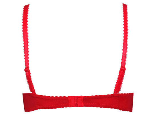 La dentelle sexy centrée par normale soulèvent les bandoulières sensibles avant de soutiens-gorge