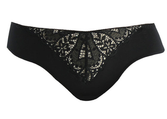Blanc laiteux de jolis bikinis simples de filles de mode avec la jolie dentelle à l'avant