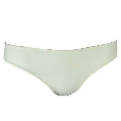 Les jolis bikinis simples confortables de filles de Microfiber lissent la basse hausse pour de jeunes dames