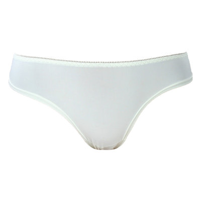 Culottes amicales de taille de Microfiber de femmes de peau sexy ultra lisse de lanières basses