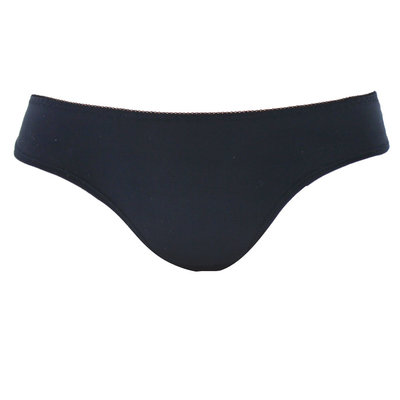Culottes amicales de taille de Microfiber de femmes de peau sexy ultra lisse de lanières basses