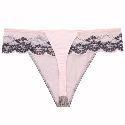 Dentelle sexy de broderie de lanières de femme de satin classique de jacquard pour l'adulte