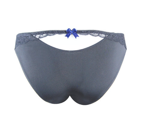 Bikinis sexy de filles de coton/basse taille en nylon les jolis ont coupé de retour des culottes
