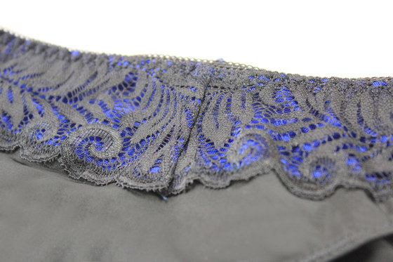 Bikinis sexy de filles de coton/basse taille en nylon les jolis ont coupé de retour des culottes