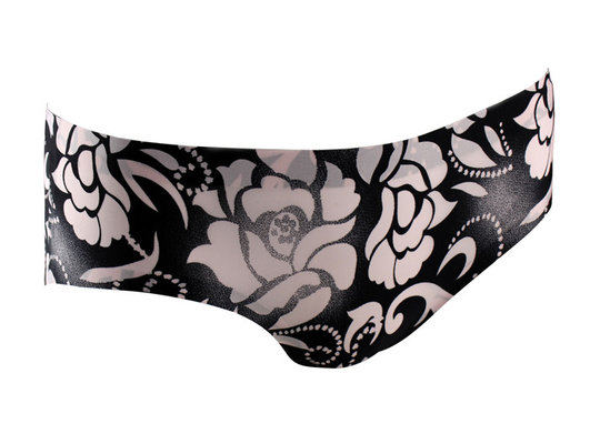 Jolis bikinis floraux de fantaisie de filles imprimant respirable sans couture de Microfiber