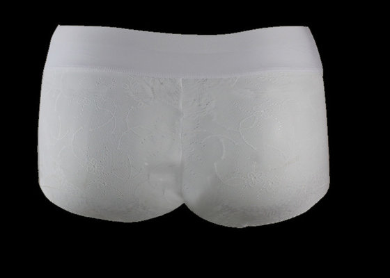 Dentelle renversante Microfiber plus lissage de couverture totale sans couture de culottes de taille le bref