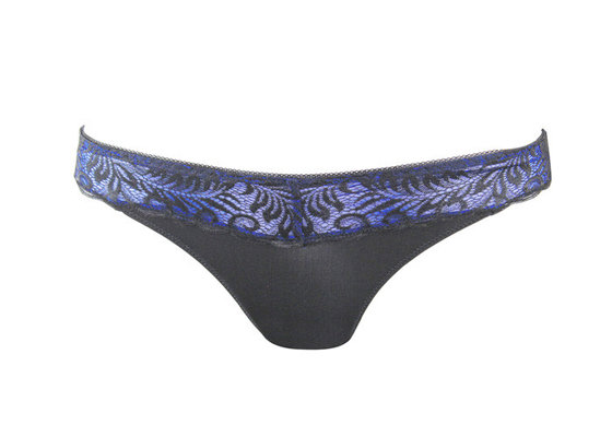 Bikinis sexy de filles de coton/basse taille en nylon les jolis ont coupé de retour des culottes