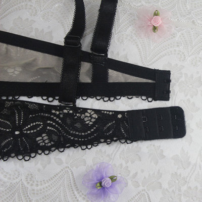 Le blanc a capitonné soulèvent l'OEM semi pur de gel de soutien-gorge d'Underwire de dentelle de soutiens-gorge