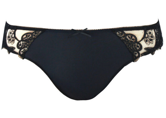 Dessous lisses mous de culotte de Boyshort Microfiber de dentelle de femmes faites sur commande de côté