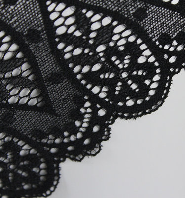 Dos avant Microfiber de dentelle de femmes de culottes molles en nylon de Boyshorts avec l'arc