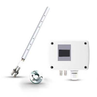 Pitot Tube Wind Speed Transducer Air Velocity Sensor Pipe Anemometer Air Flowmeter 0-5V 0-10V 4-20mA RS485