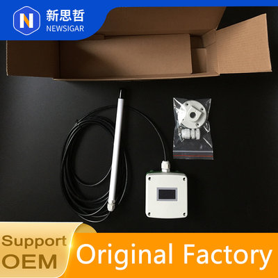 3 in 1 Air Velocity Volume Temperature Sensor with LCD Display air flowmeter 4-20mA 0-5V 0-10V transducer totameter