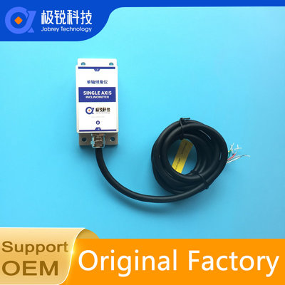 Single Axis Inclinometer analog voltage output 0-5V 0-10V Current Output 4-20mA 0-20mA 0-24mA One Axis Tilt Sensor