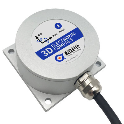 High Accuracy 3D Digital Magnetic Compass 3 Axis Heading Sensor with Pitch Roll Angle RS232 RS485 TTL Output