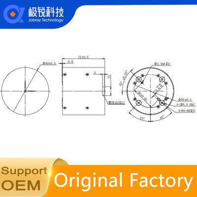 Inertial Measurement Unit FOG IMU Sensor Fiber Optic Gyroscope Acceleration Angular Velocity RS422 Digital Output