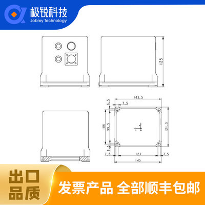 Inertial Navigation System Fiber Optic Gyroscope FOG INS RS422 Output Pitch Roll Yaw North Finding GPS