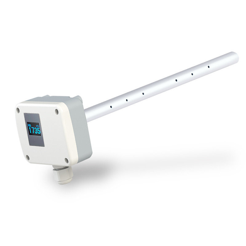 Pitot Tube Air Velocity Sensor Anemometer Wind Speed Transducer Analog Output 0-5V 0-10V 4-20mA or Digital Output RS485