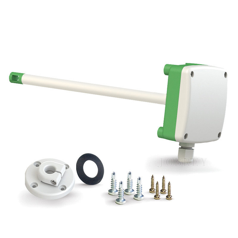 Air Velocity Transmitter Wind Speed Transducer Flowmeter Sensor Anemometer 0-5V 0-10V 4-20mA RS485 for Duct Pipeline
