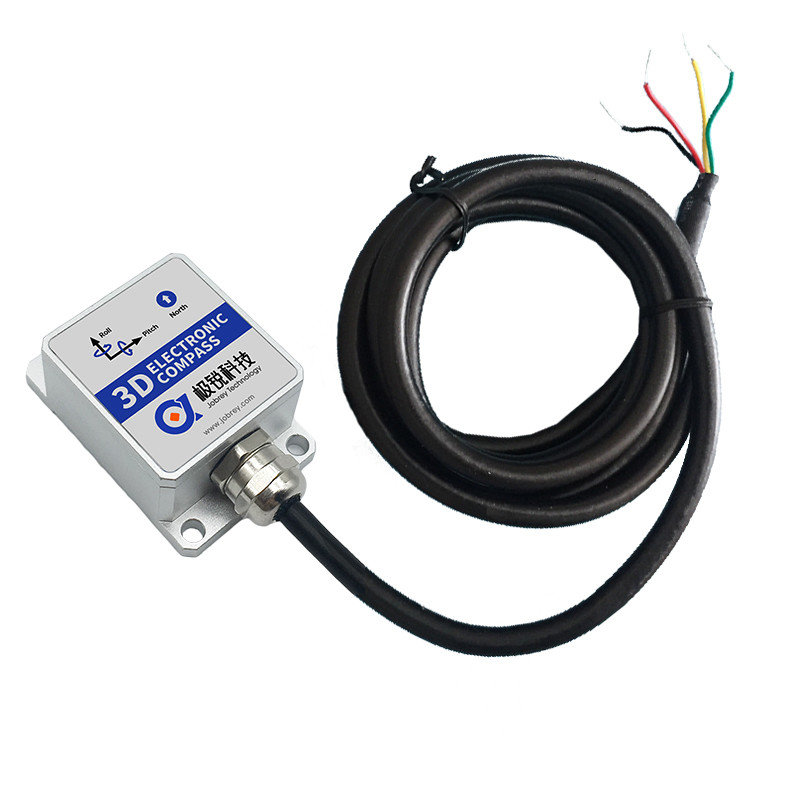 3 Axis Electric Digital Magnetic Compass Pitch Roll Yaw RS232 RS485 TTL Azimuth Sensor Heading Sensor Modbus or Hex